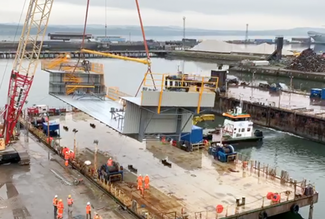 Last finishing platform - Rúbrica Engineering