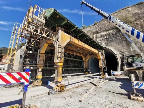HSR tunnel formwork Mondragón-Elorrio-Bergara - Rúbrica Engineering