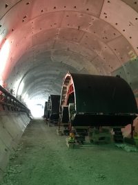 Tunnel formwork for cross passages - Rúbrica Engineering